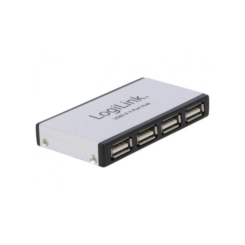 LOGILINK UA0003 Hub USB USB 2.0 PnP, internal supplied Number of port:4