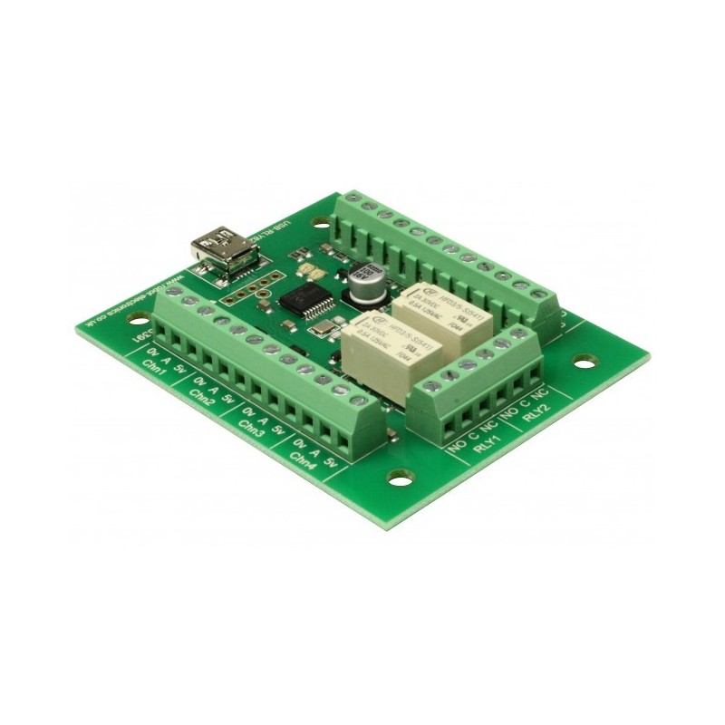 USB-RLY82 - 2 channel USB relay