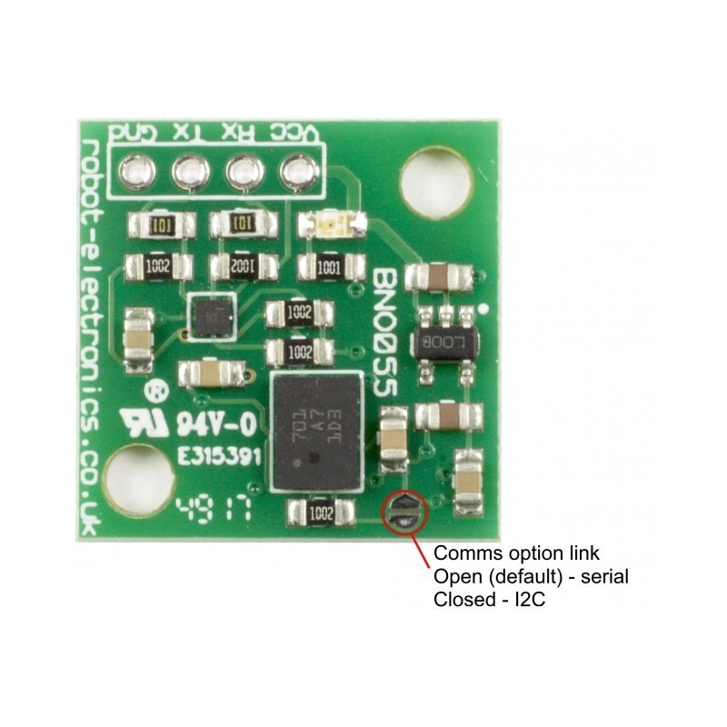 BNO055 - 9 axis absolute orientation sensor