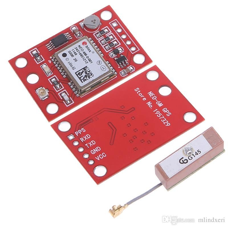 GPS module GY-NEO6MV2 w/ Eprom + Antena (U-BLOX)