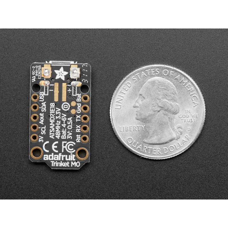 Adafruit Trinket M0 - para usar c/ CircuitPython & Arduino IDE