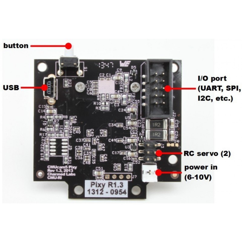 Sensor Pixy v2 CMUcam5
