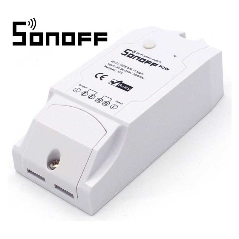 Sonoff Pow R2 - Relé WiFi com Monitorização de Energia
