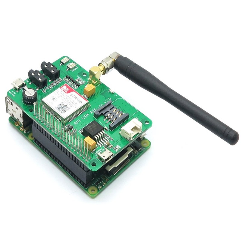 Raspberry PI SIM800 GSM GPRS Add-On V2.0 Module Shield For RPI