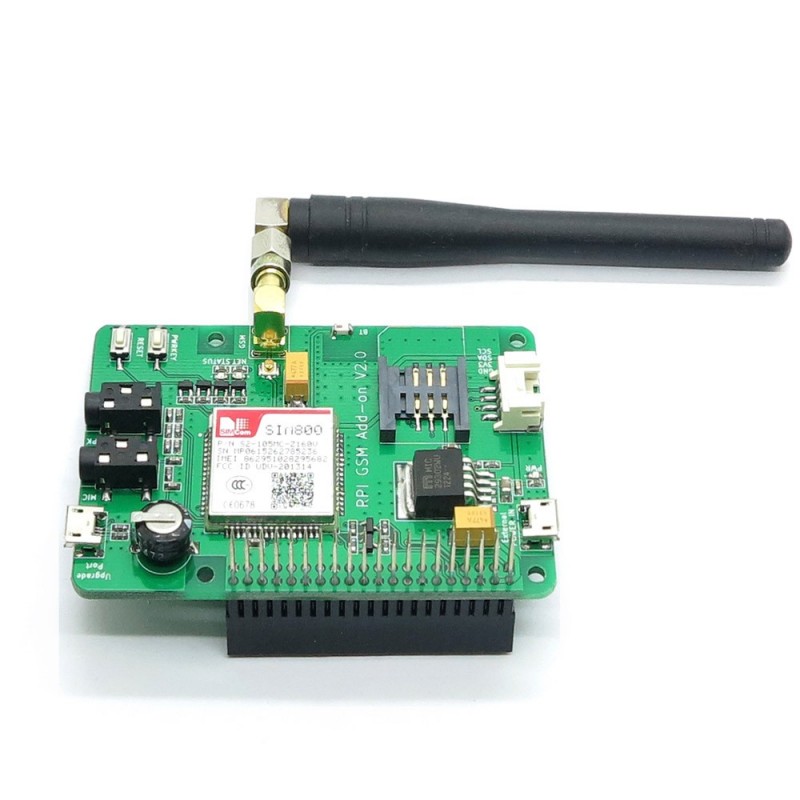 Raspberry Pi SIM800 GSM/GPRS Add-on V2.0
