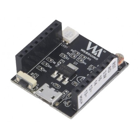 WEBDUINO - WiFi, GPIO, UART, USB B micro