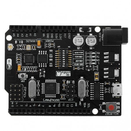 UNO+WIFI R3 ATMEGA328P+ESP8266 (32MB MEMORY), USB-TTL CH340G w/ cable ...