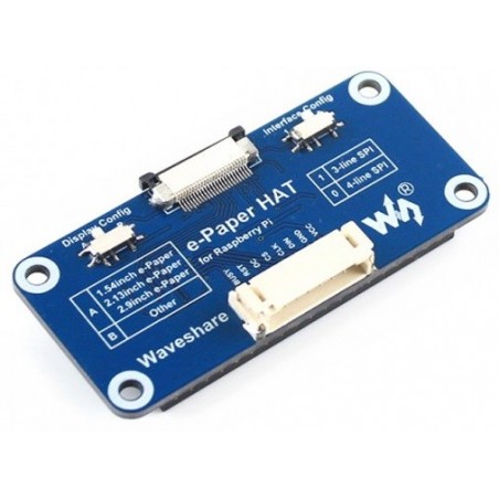HAT Driver Universal p/ Displays e-Paper - WS