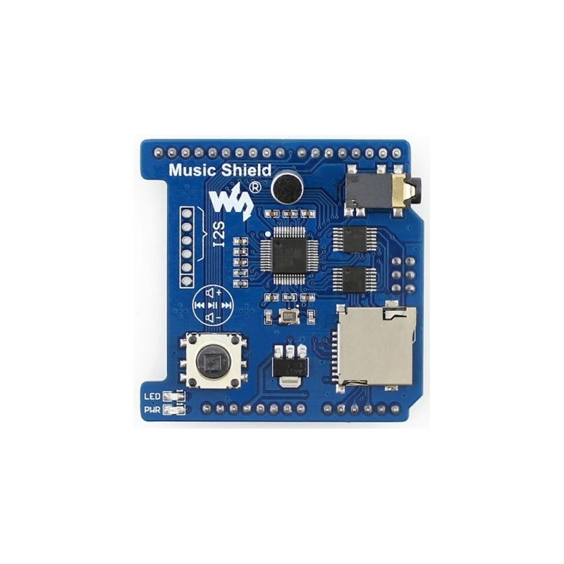 Music Shield, VS1053B Audio Play/Record