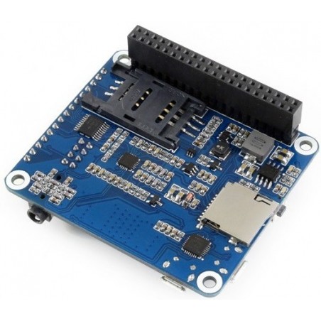 4G / 3G / 2G / GSM / GPRS / GNSS HAT for Raspberry Pi, LTE CAT4, for Europe