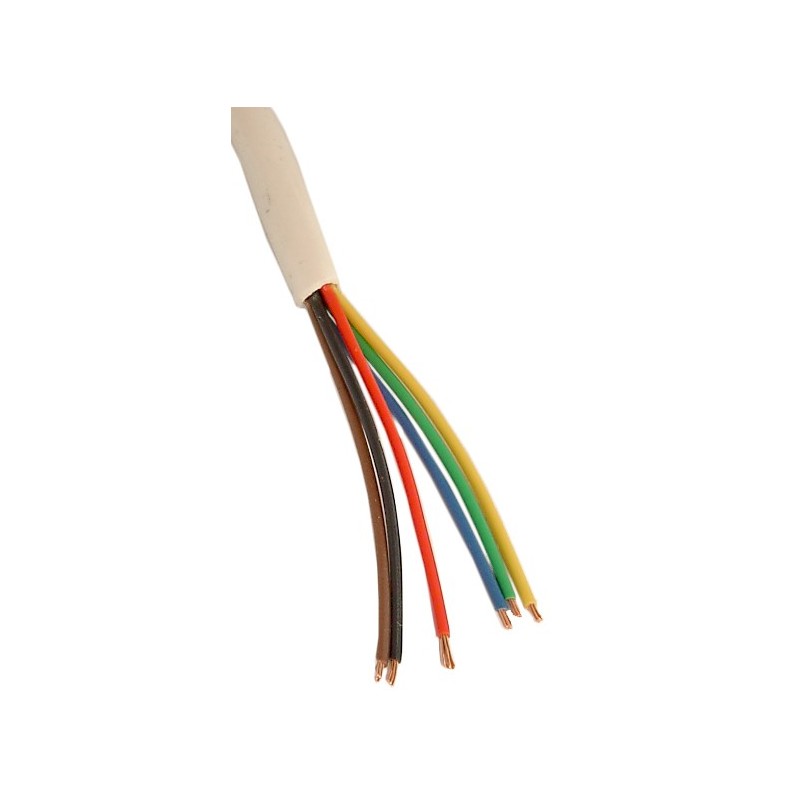 6 Wire Flex Cable [6x0,22mm²] CNC-6 - 1m