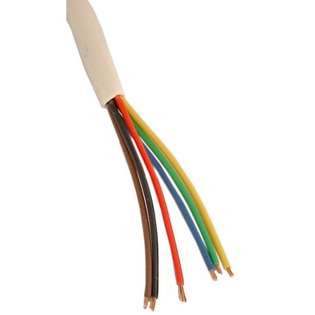 6 Wire Flex Cable [6x0,22mm²] CNC-6 - 1m