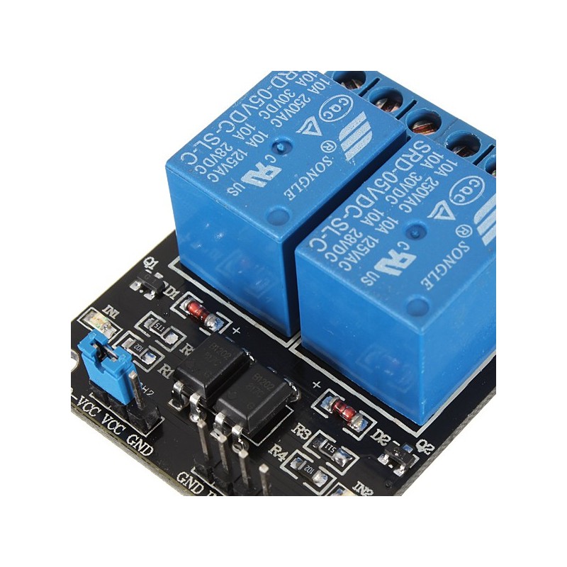 2 Relay Module 5V opto-isolated