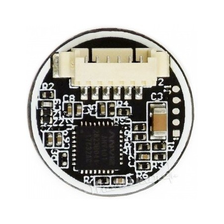 Round-shaped All-in-one UART Capacitive Fingerprint Sensor