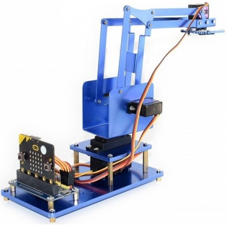 4-DOF Metal Robot Arm Kit for micro:bit, Bluetooth