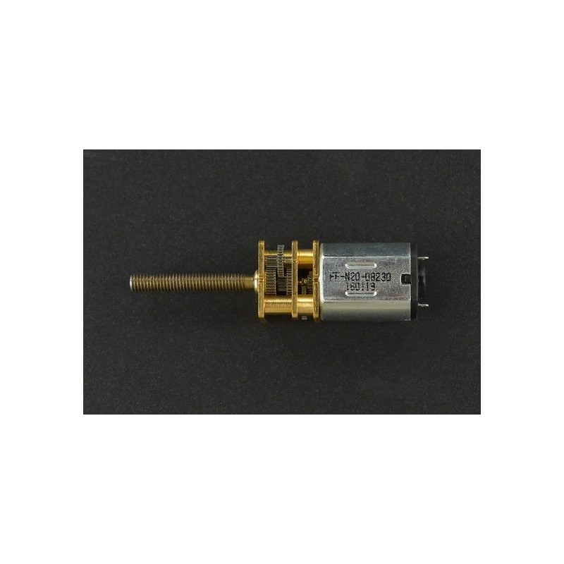 Micro Motor DC com veio roscado M3x20 (6V 98RPM)