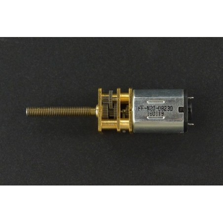Micro Motor DC com veio roscado M3x20 (6V 98RPM)