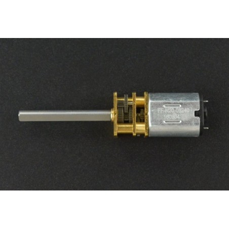 Micro Metal DC Geared Motor with Long Shaft (6V 98RPM 25mm)