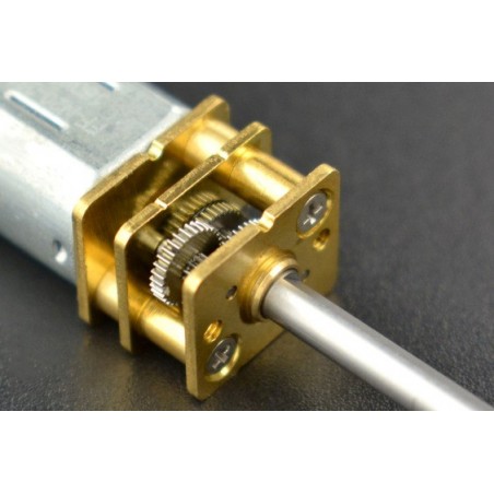 Micro Metal DC Geared Motor with Long Shaft (6V 98RPM 25mm)