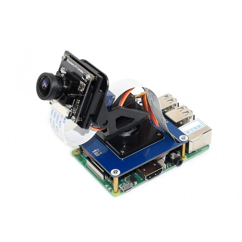 HAT Pan Tilt para Raspberry Pi c/ Servos e Driver