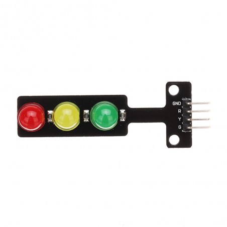 Módulo Semáforo 3 LEDs 8mm 5Vdc para Arduino