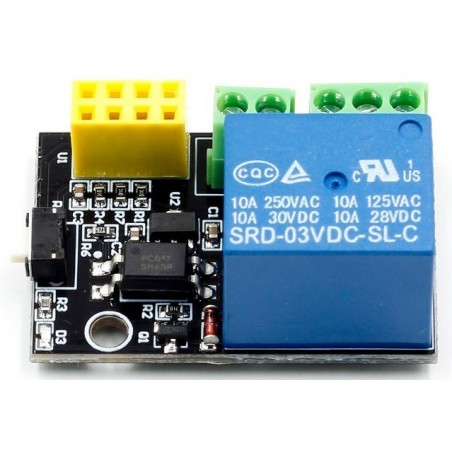 Relay Shield with ESP8266 ESP-01 (ESP-01 included)