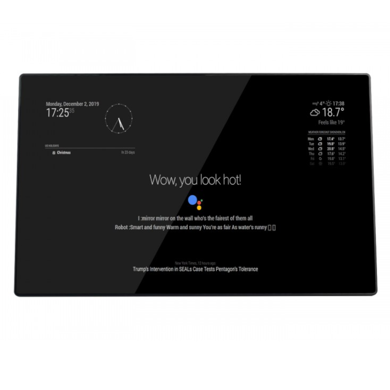 13.3inch Magic Mirror, Voice Assistant, Touch Control