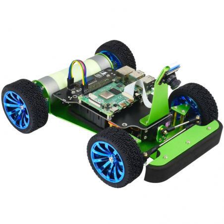 PiRacer DonkeyCar, AI Racing Robot para Raspberry Pi 4 (Não incluída)