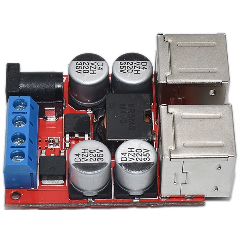 4 Port USB Step-Down 8V~35V 8A 40W