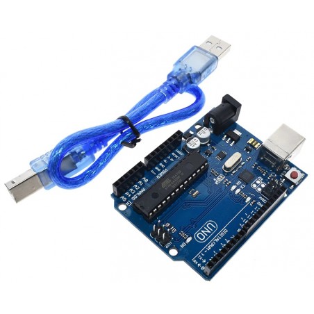 Arduino UNO R3 Compatible DIP 16u2 w/ Cable