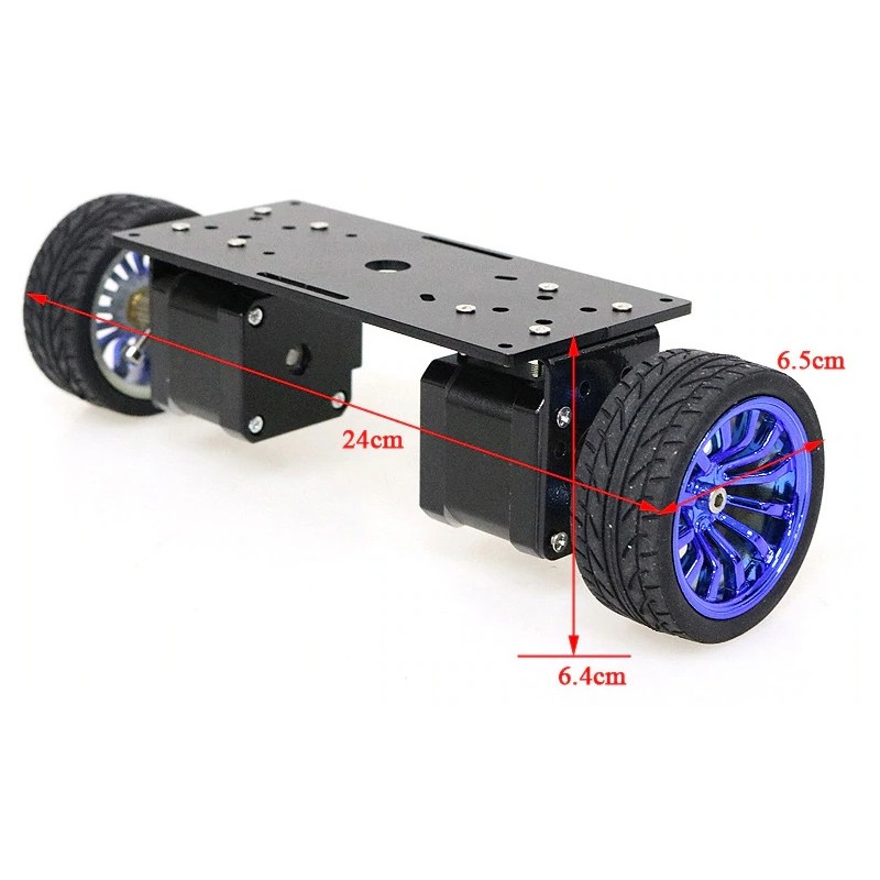 Self-balancing Robot Kit base w/ stepper motors