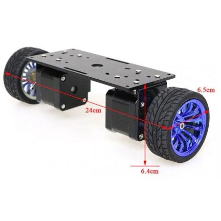 Self-balancing Robot Kit base w/ stepper motors
