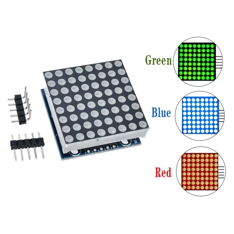 Matriz LED 8x8 c/ Driver MAX7219
