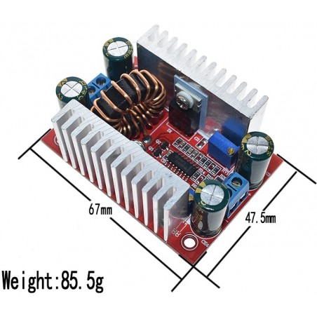 Step-Up DC-DC 10~60V 12A 400W