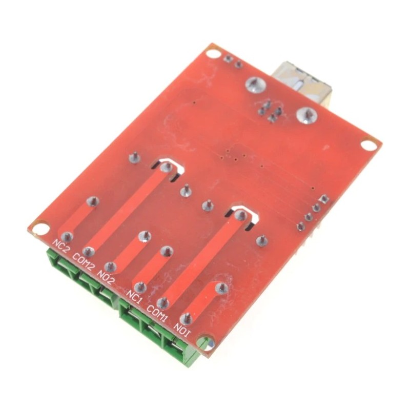 2 Channel USB Relay Module
