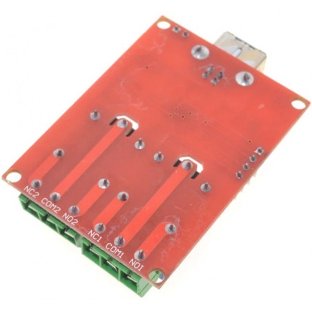 2 Channel USB Relay Module