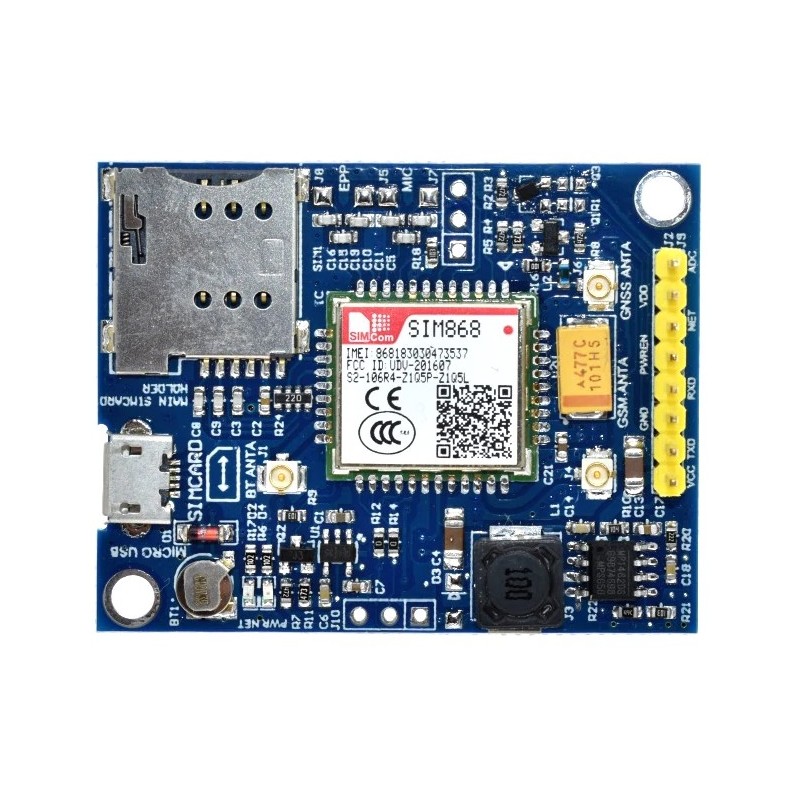 GSM GPRS + GPS GNSS SIM868 Module