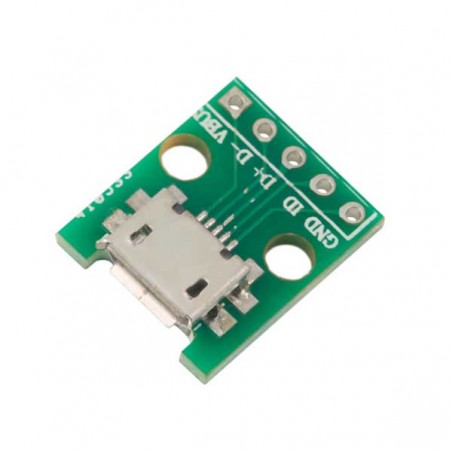 Micro USB Breakout Board