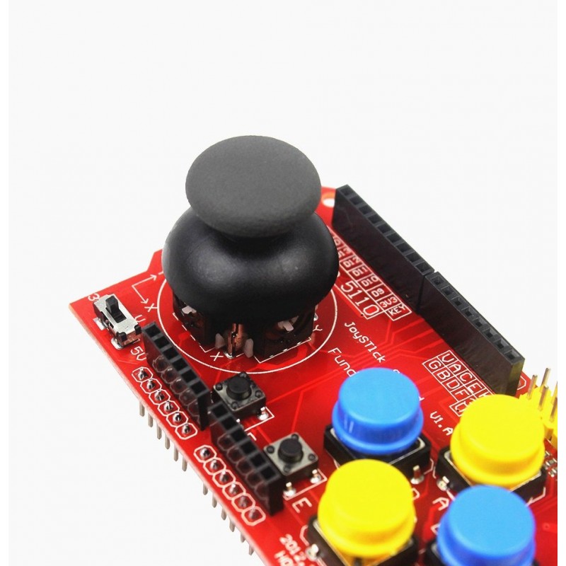 GAMEPAD JOYSTICK KEYPAD SHIELD p/ ARDUINO