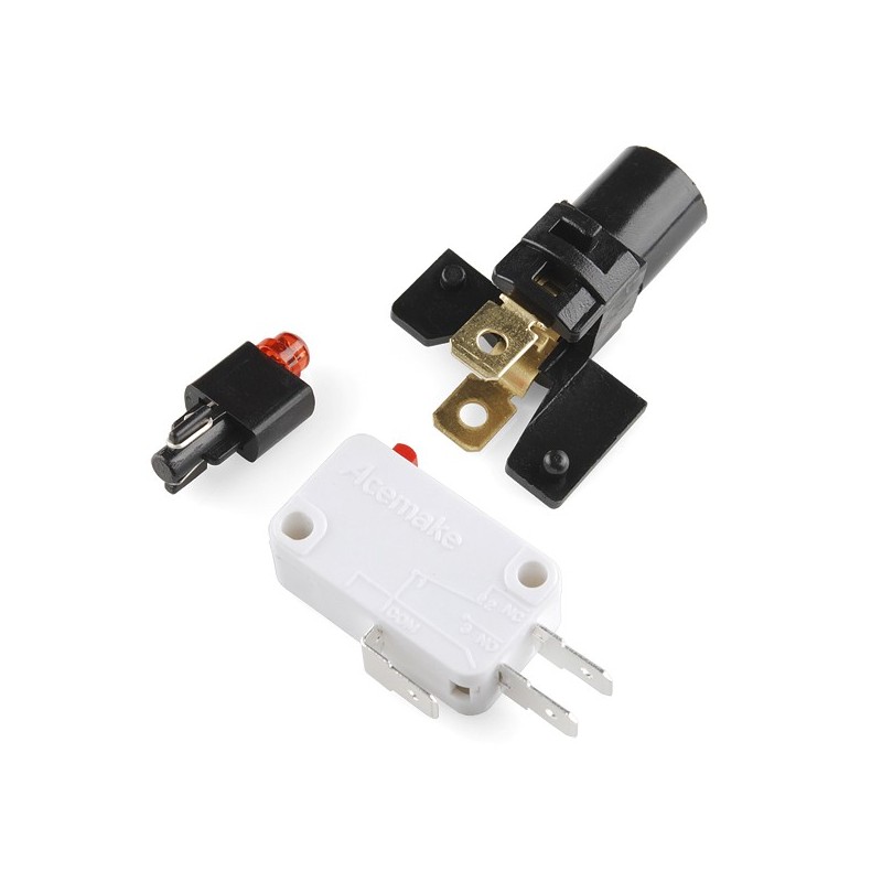 Big Dome Push Button - Red