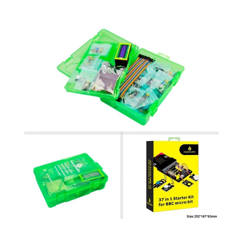 37 in 1 Sensor Starter Kit for BBC micro:bit (NO micro:bit Board ...