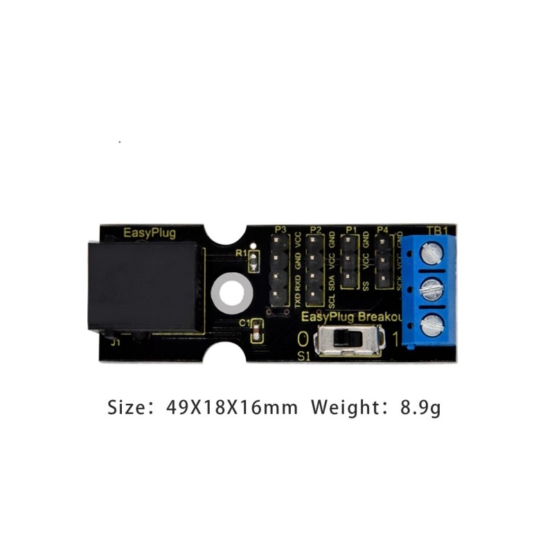 Keyestudio EASY Plug RJ11 6P6C Breakout Board Shield for Arduino