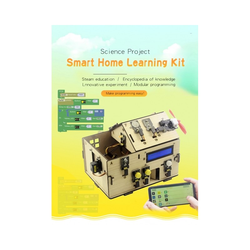 Smart Home Kit for Arduino - Keyestudio KS0085