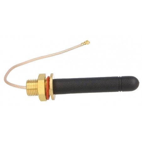 Antena RF 433 MHz 2dBi Conector UFL 50ohm Ø:15.5mm