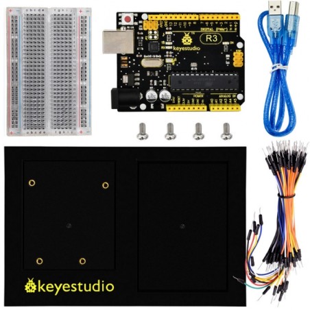 Kit de prototipagem com Arduino UNO R3 - Keyestudio KS0337