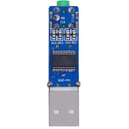 Placa de som PCM2704 - DAC 16 bits para PC ou Raspberry Pi