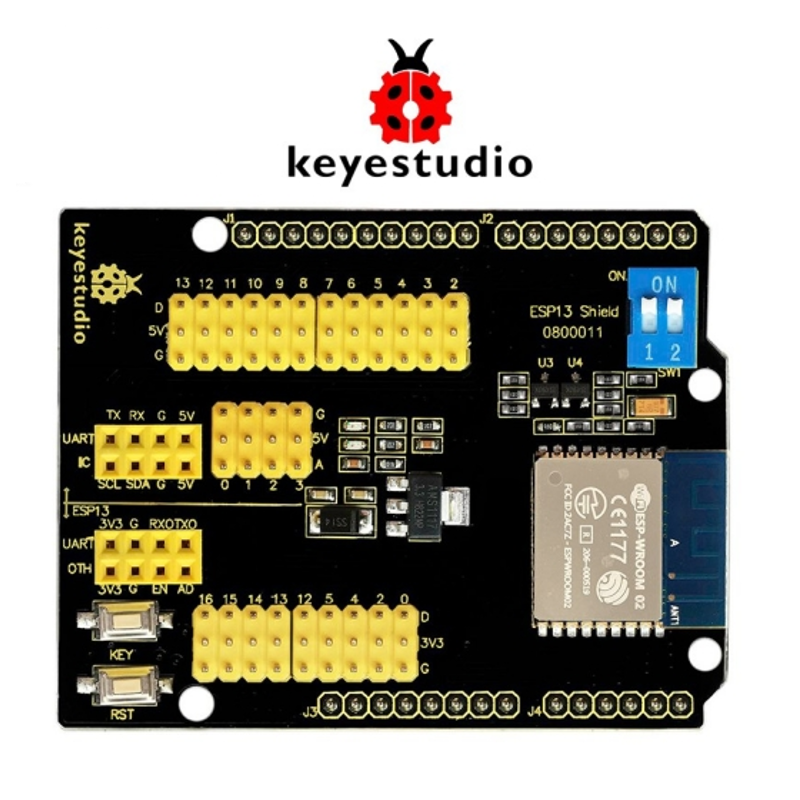 Shield ESP8266 Servidor WEB e Wifi série TTL - ESP-13 para Arduino UNO ...