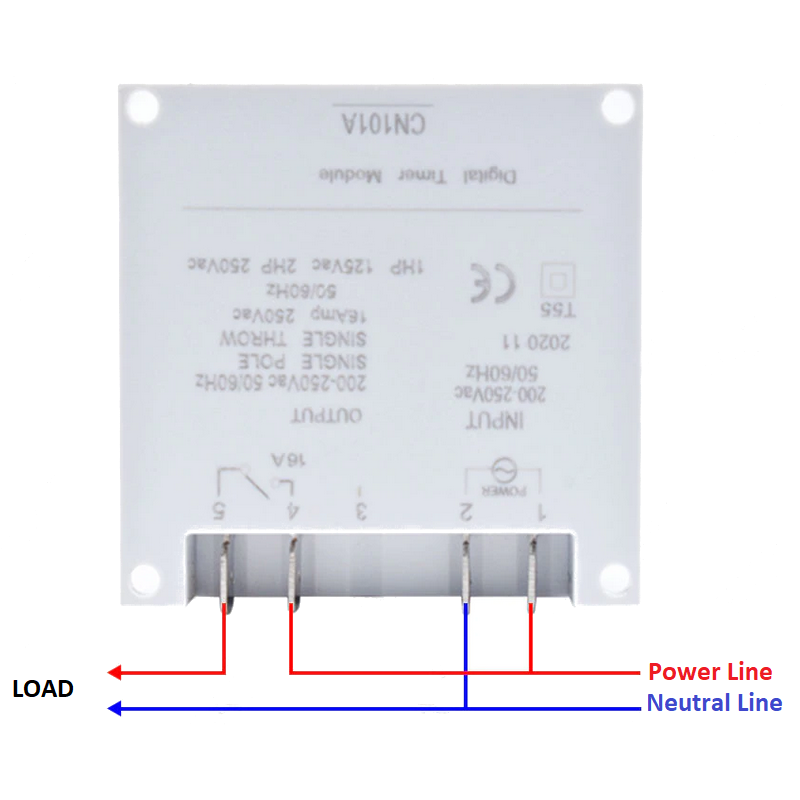 Timer Switch Relay 230V 16Amax Week / Daily Programmable