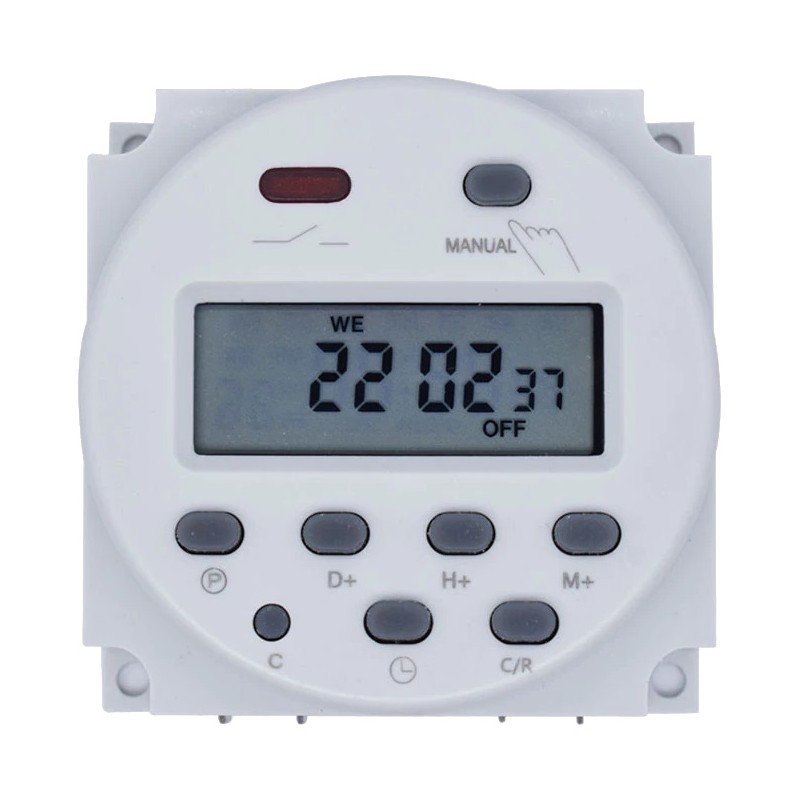 Timer Switch Relay 24V 16Amax Week / Daily Programmable