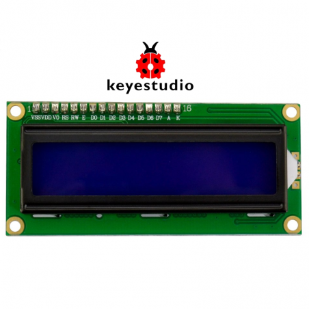 i2c 1602 LCD Module - RJ11 EASY plug - Keyestudio KS0381